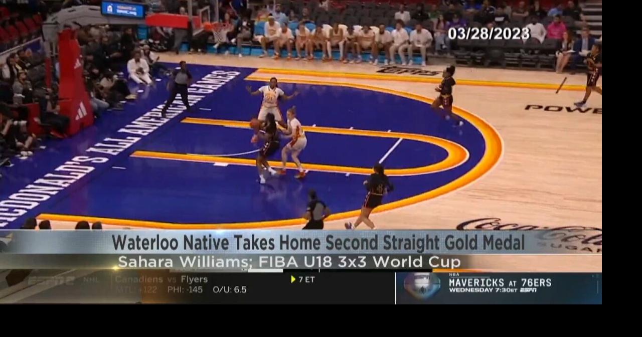 Waterloo native Sahara Williams is now a two-time gold medalist ...