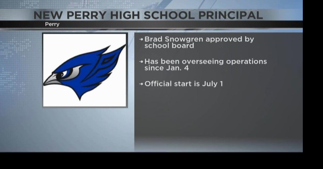 Perry High School hires new principal | Video | kwwl.com