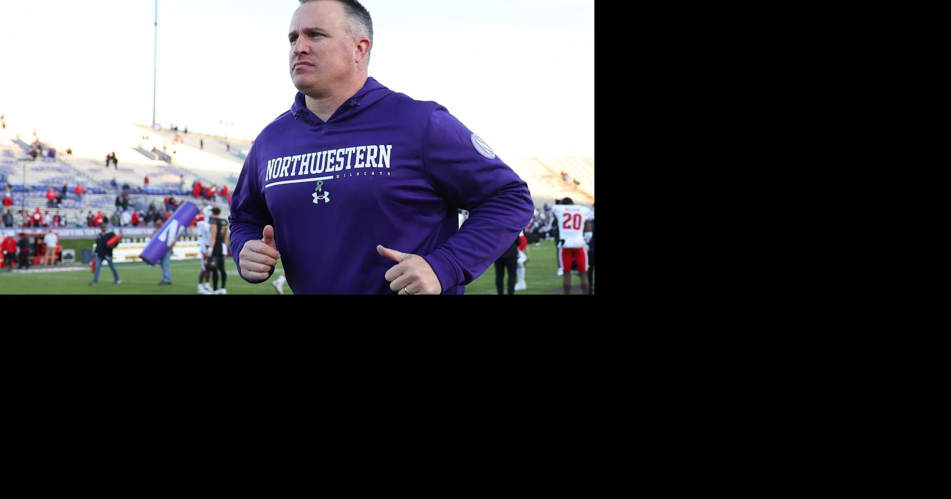 Northwestern suspends head football coach for 2 weeks following ...