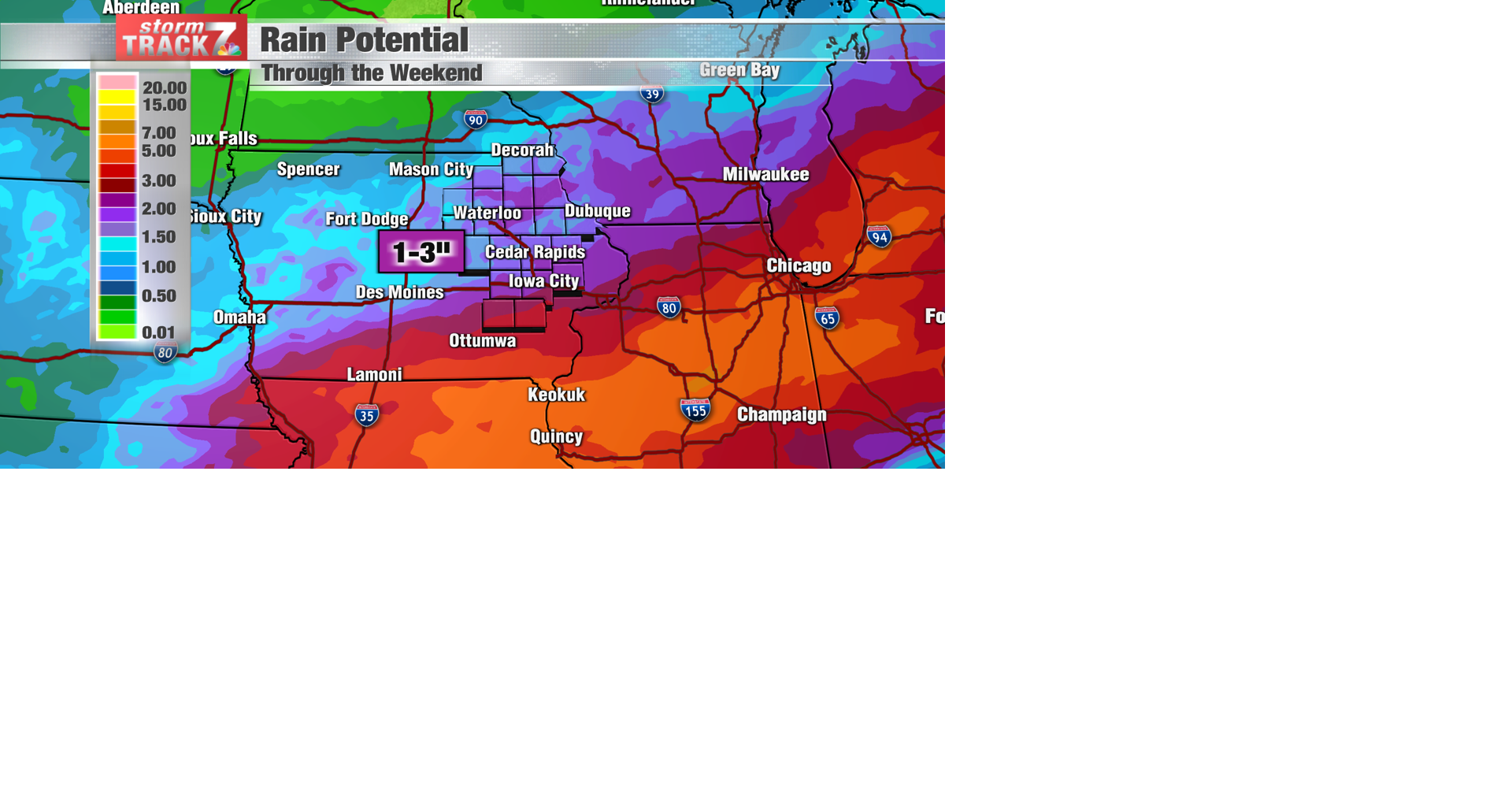 TRACKING: Bountiful rain chances | Archive | kwwl.com