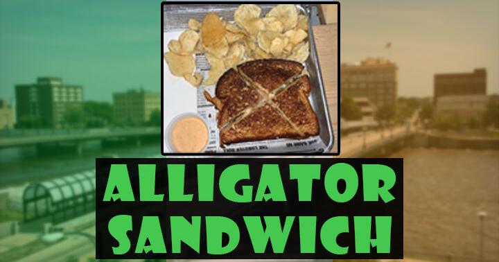 Local sandwich shop debuts an alligator grilled cheese sandwich ...