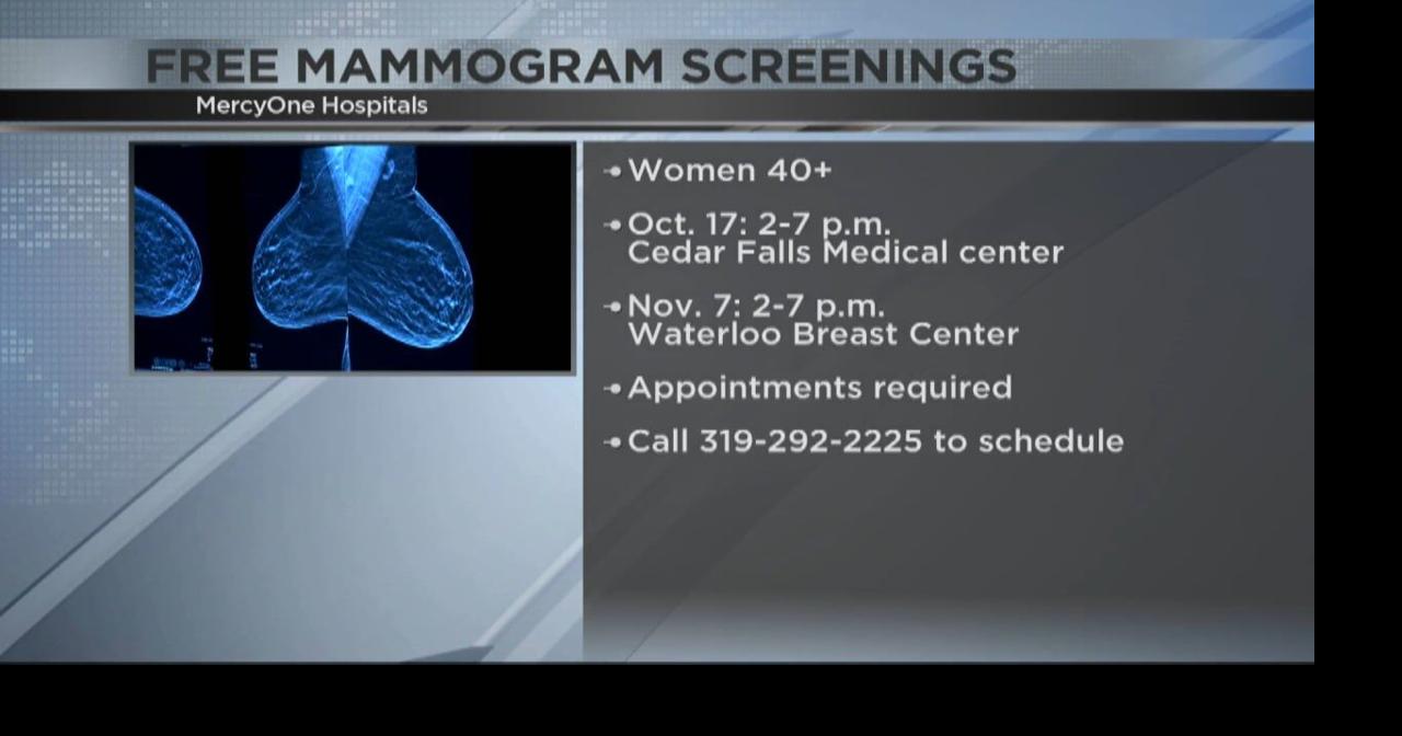 Free mammogram screenings offered by MercyOne | Video | kwwl.com
