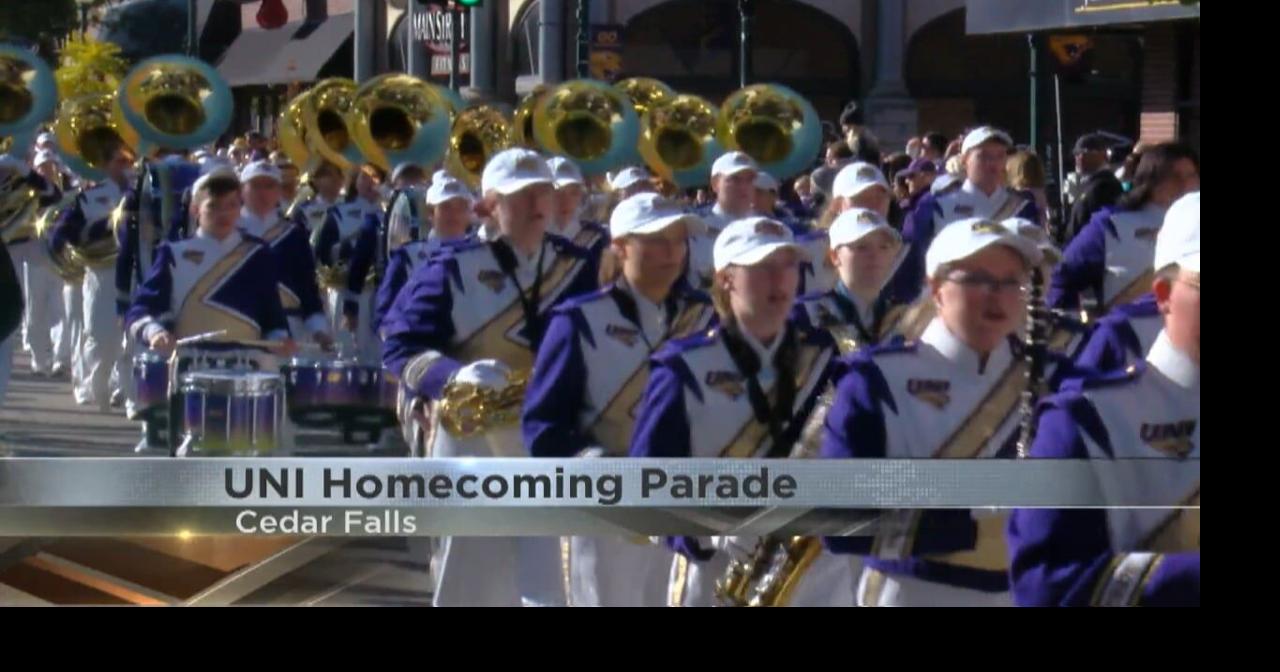 University of Northern Iowa draws crowds for annual Homecoming Parade ...