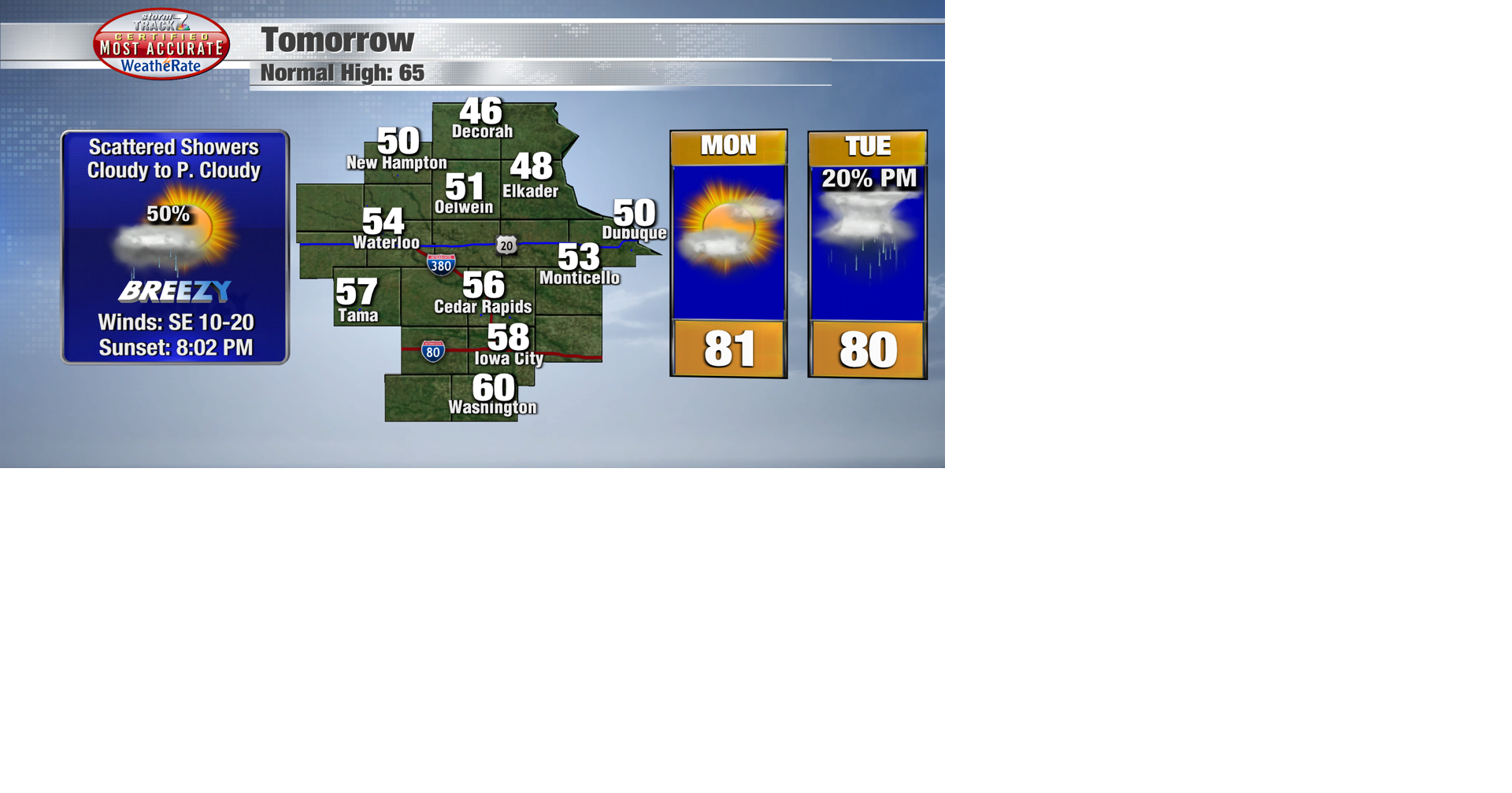 TRACKING: Cold night, wonky Sunday, & warm Monday/Tuesday | Archive ...