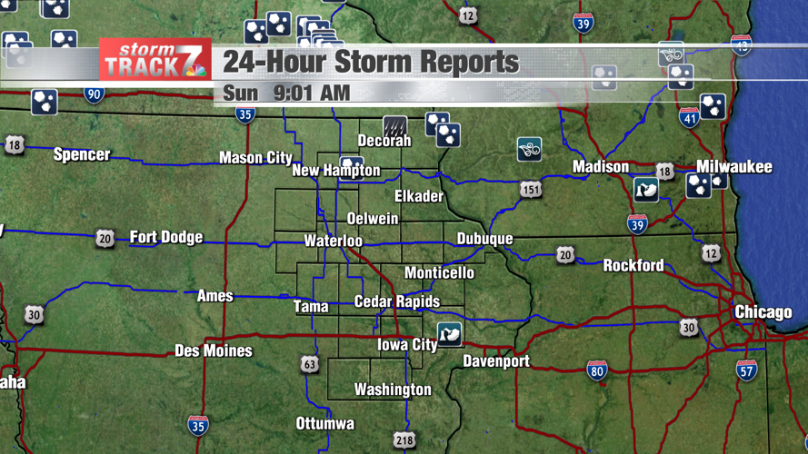 Rainfall totals from Saturday 7/22 into Sunday 7/23 | Schnack's Weather ...