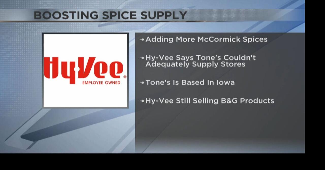 Hy-Vee going with another primary spice supplier to meet demand | News ...