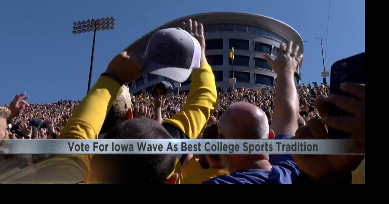 'Iowa Wave' ranked as #1 Best College Sports Tradition | Sports | kwwl.com
