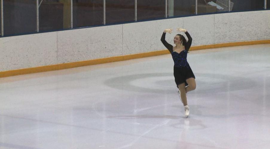 Figure skaters take to the ice for 2020 winter Iowa Games | Cedar ...
