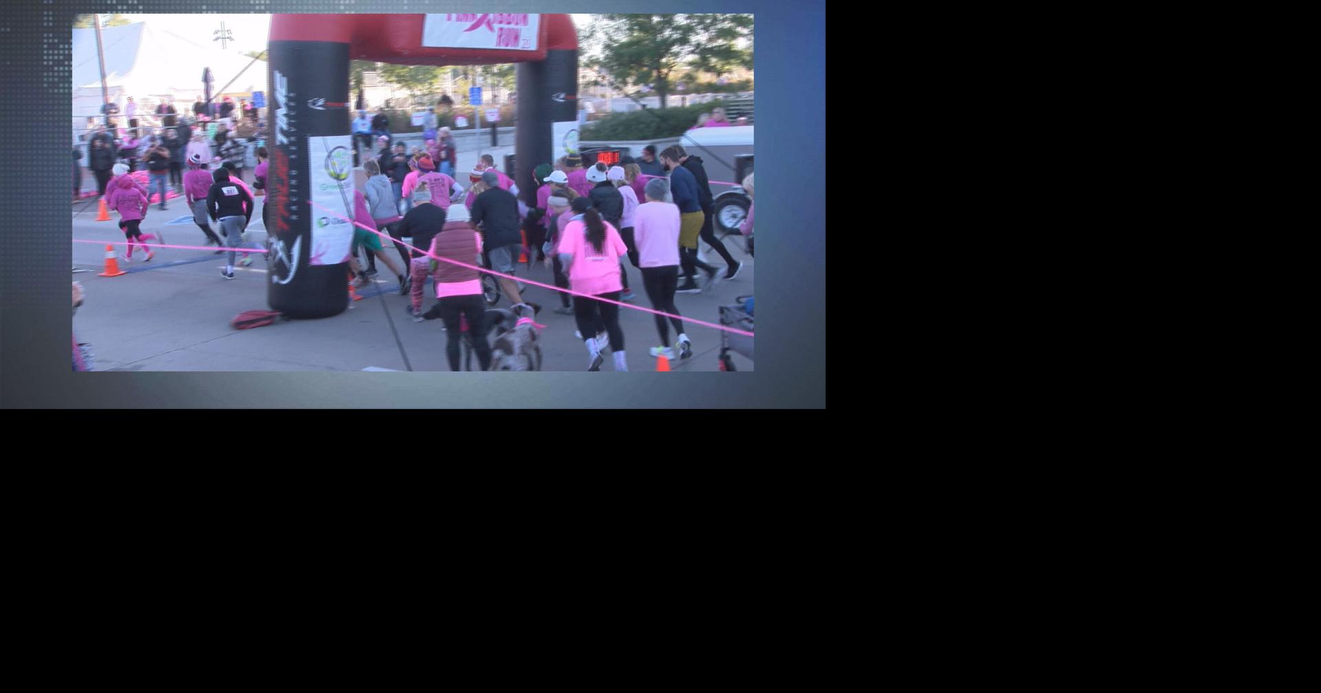 Running for breast cancer in the Pink Ribbon Run | Top Stories | kwwl.com