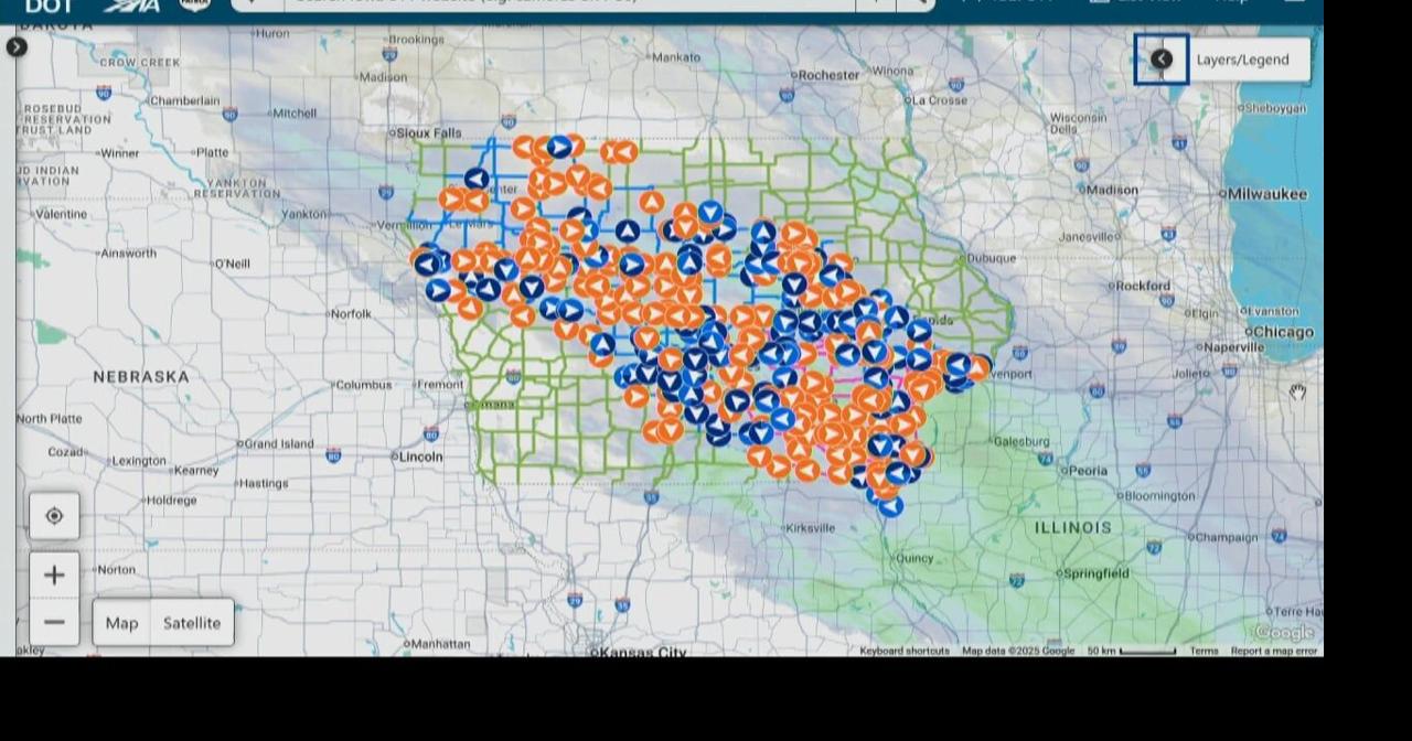 Snowy Road conditions: DOT trucks out in full force to clear roads ...