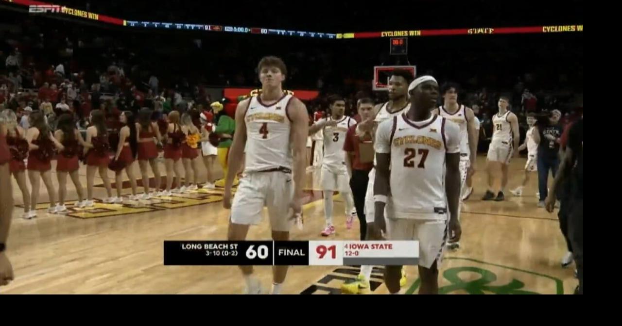 Momcilovic hits 7 3s, scores 27 points in No. 4 Iowa State's 91-60 win ...