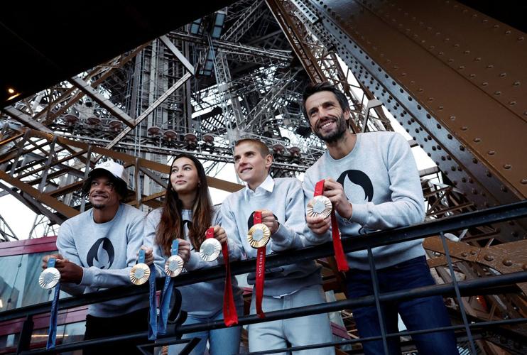 Paris 2024 Olympic medals to feature iron from the Eiffel Tower | Jewellery | kwwl.com
