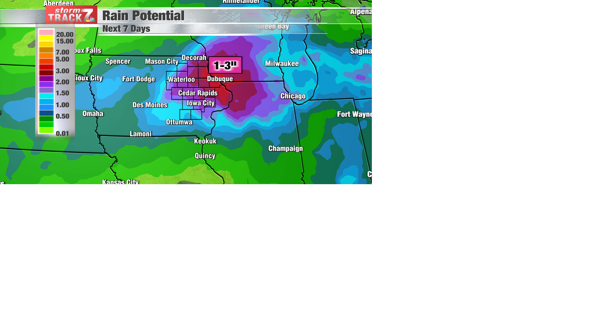 TRACKING: Rain and cooler temperatures | Forecast | kwwl.com