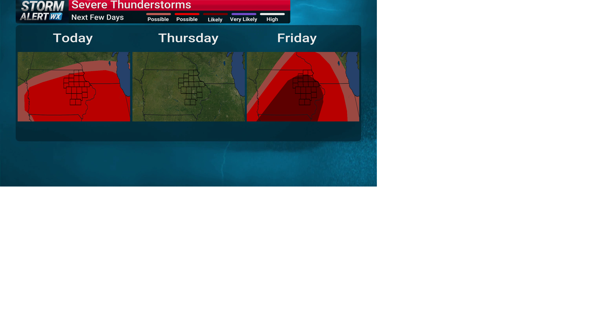 TRACKING: More rounds of storms for today, some strong | Forecast ...