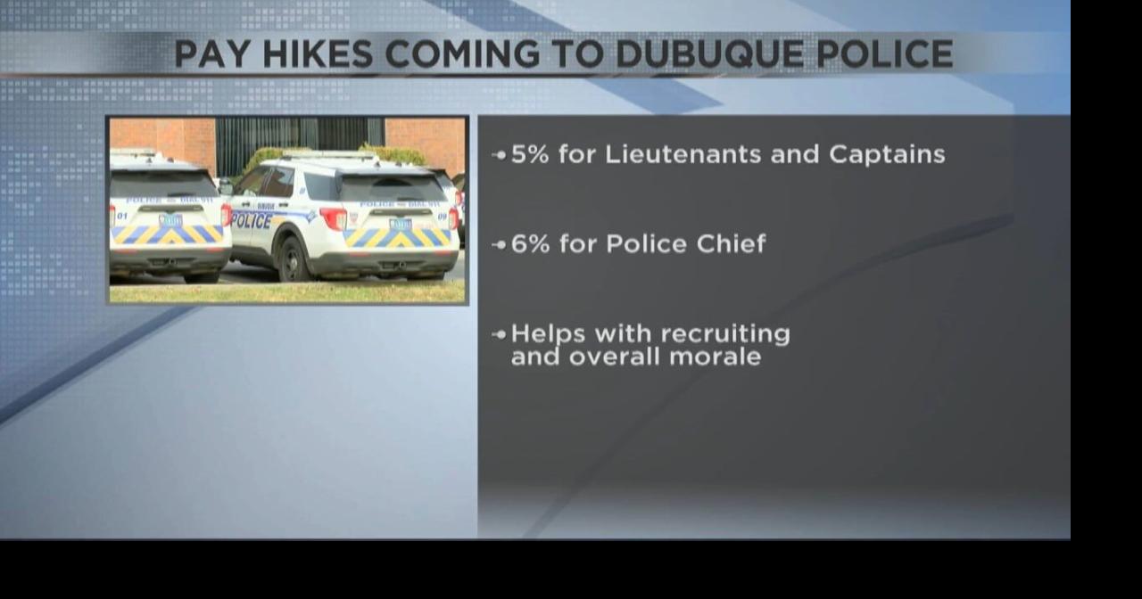 Pay raises approved for the Dubuque Police Department | Dubuque | kwwl.com