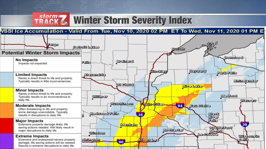 Winter Storm Severity Index | Schnack's Weather Blog | kwwl.com