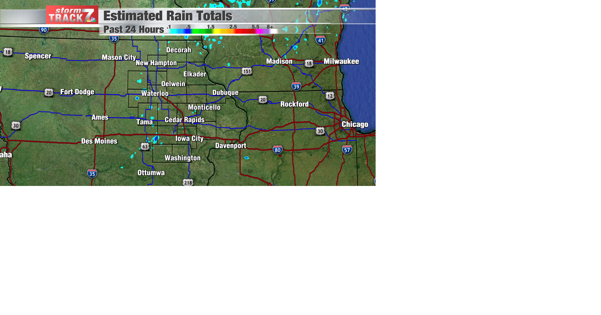 Some light rain Monday evening | Schnack's Weather Blog | kwwl.com