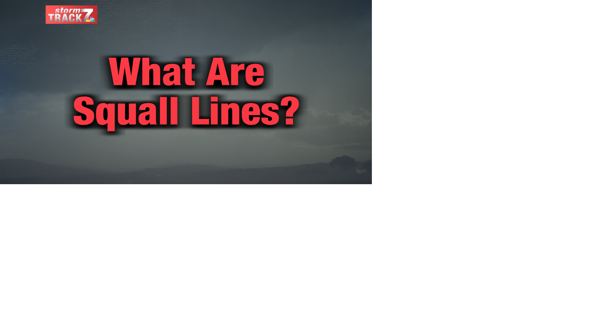 What is a squall line? | Schnack's Weather Blog | kwwl.com
