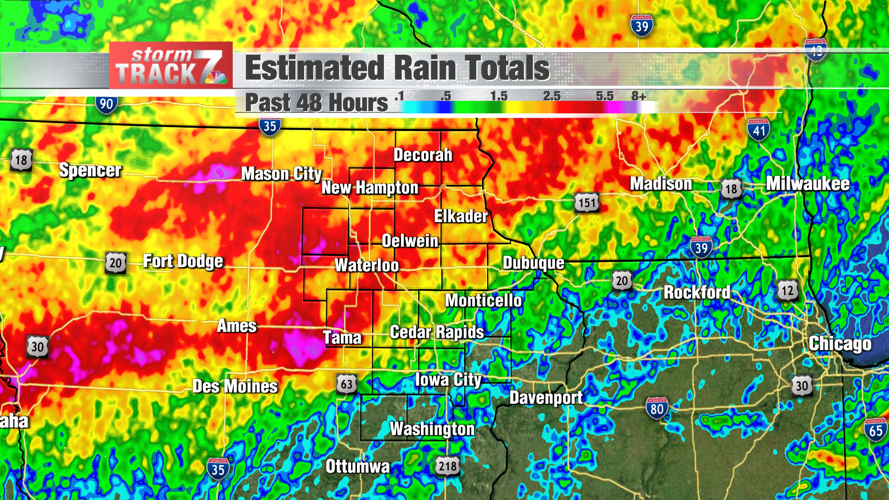 Another day of huge rainfall totals (Tuesday 5/21) | Schnack's Weather ...