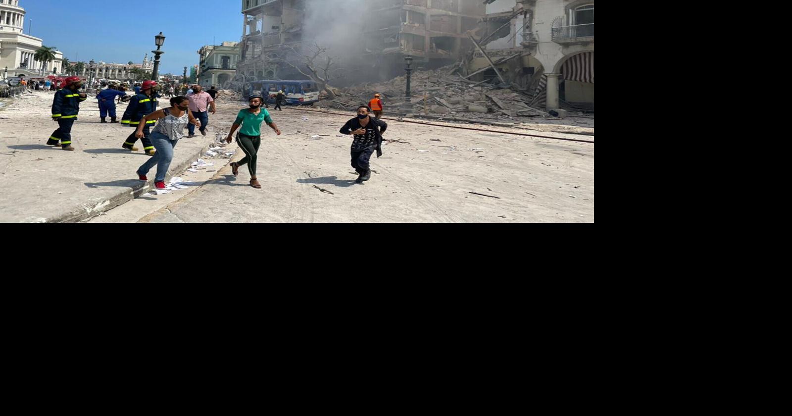 At least 18 dead after a massive explosion destroyed a hotel in Havana ...