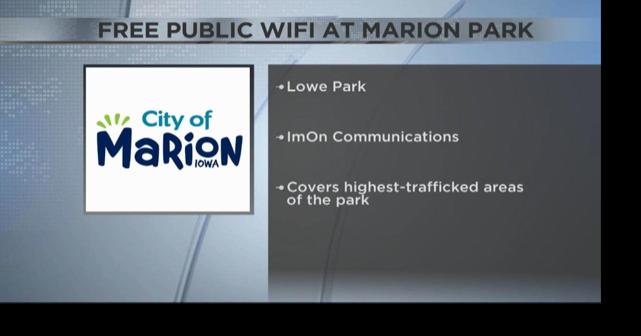 Free public Wi-Fi now offered at Lowe Park in Marion | News | kwwl.com