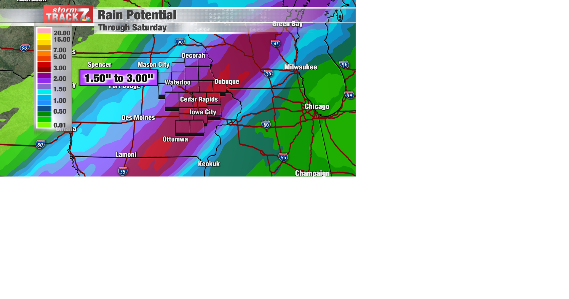 TRACKING: Rain.......finally | Forecast | kwwl.com