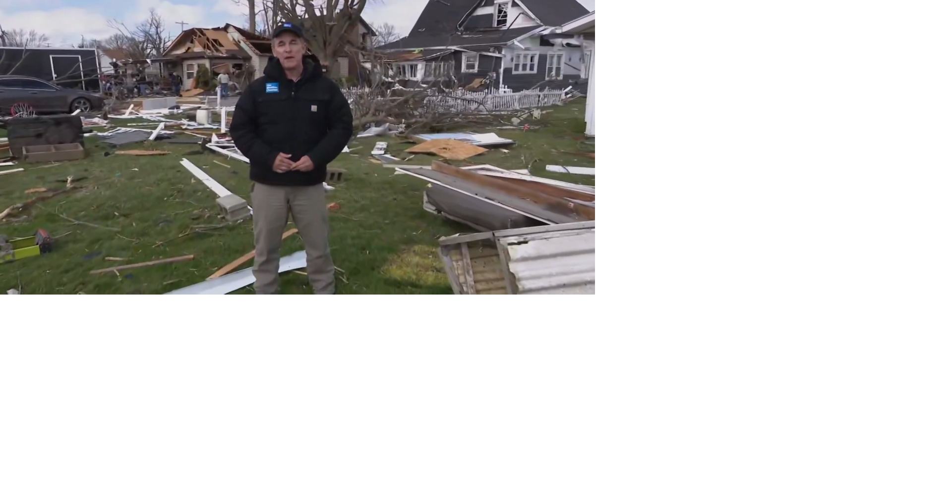 Weather Channel Meteorologist Mike Seidel on Storm Damage in Lakeview ...