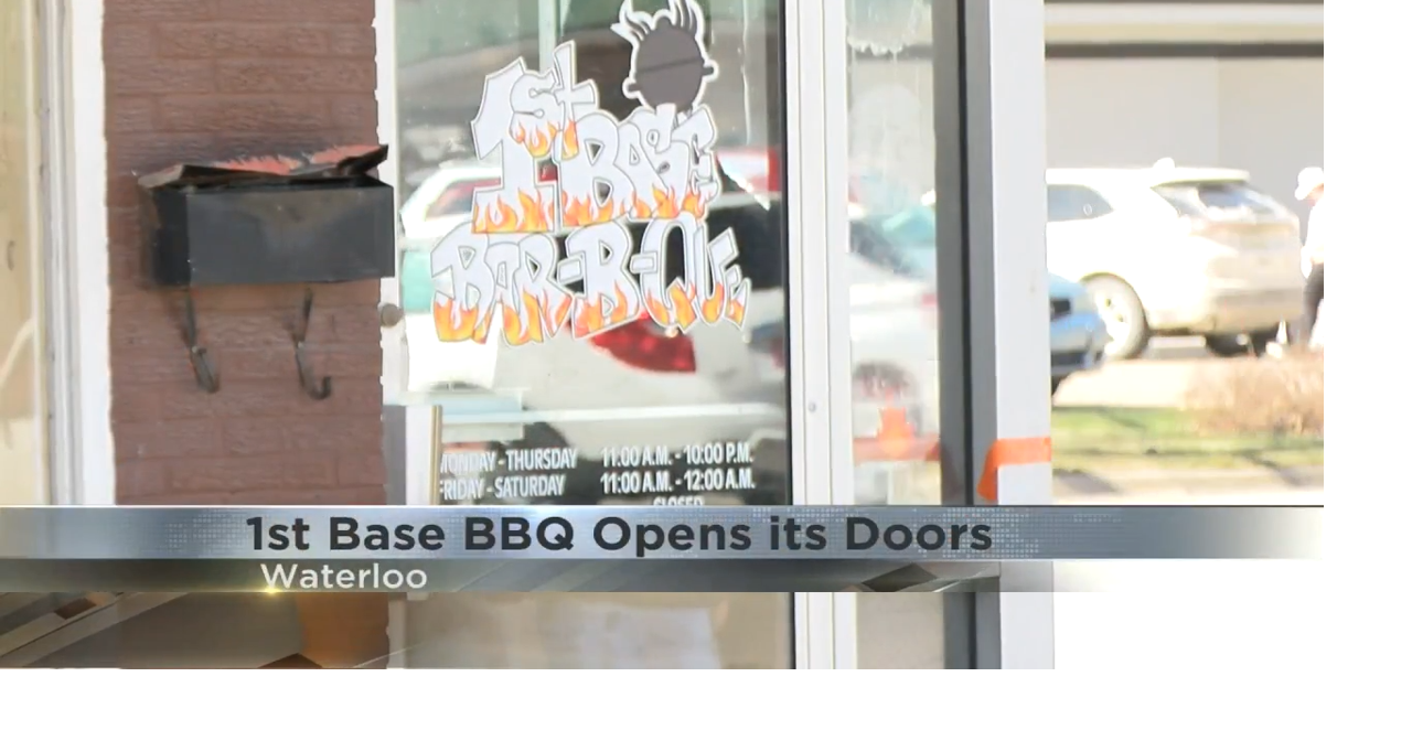 1st Base BBQ opens its doors to Waterloo | Top Stories | kwwl.com