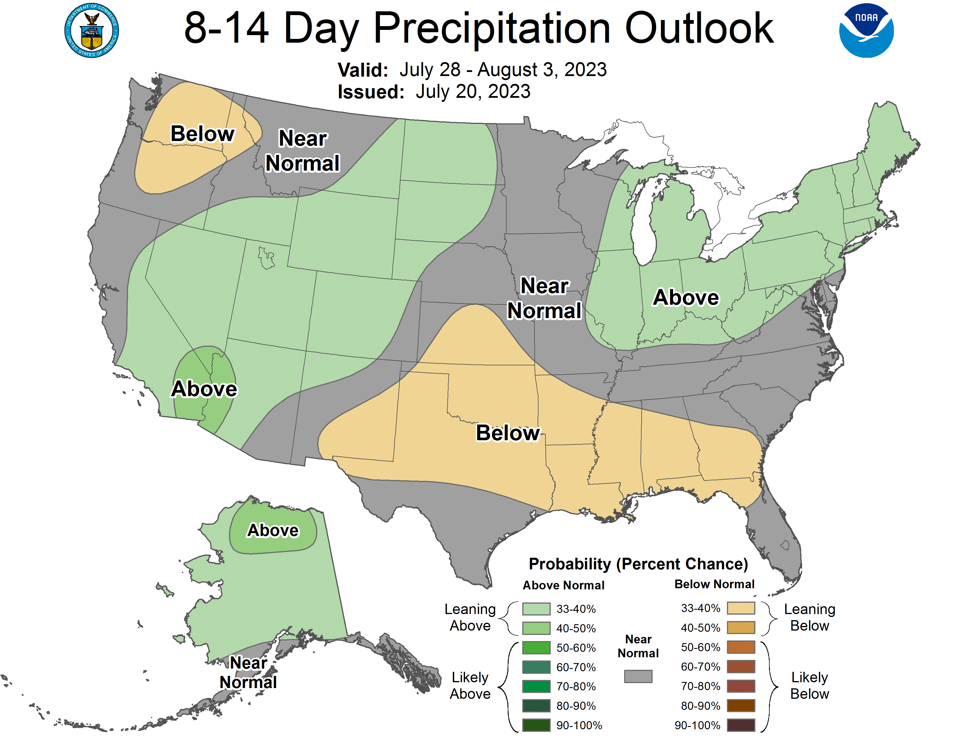 Drought Monitor Update July 18, 2023 | Schnack's Weather Blog | kwwl.com