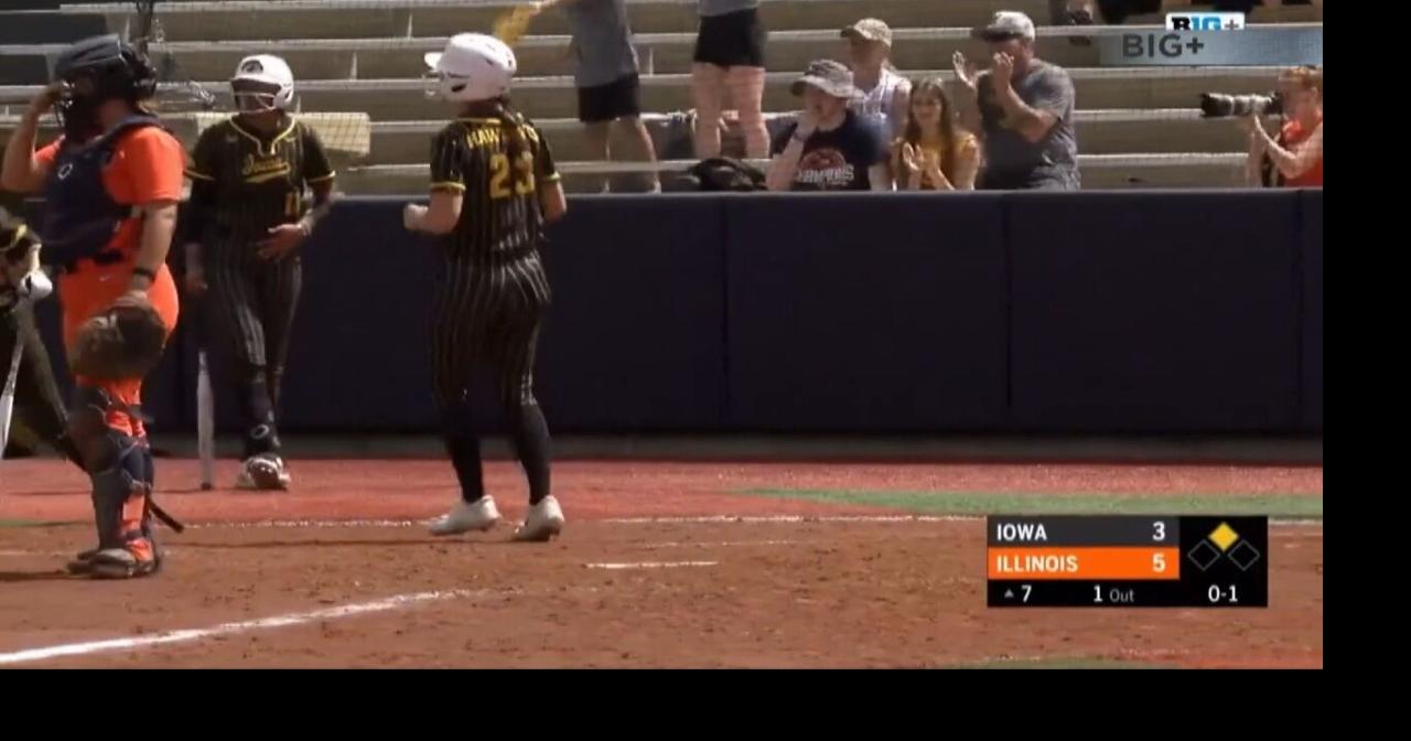 Iowa Softball defeats Illinois 6-5 in regular-season finale | Iowa ...