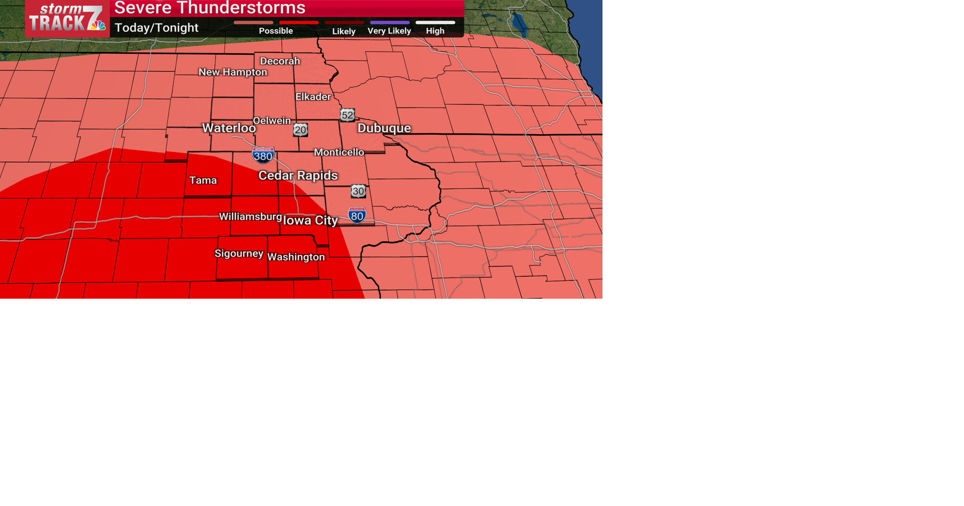 ALERT DAY: Some strong to severe storms; heavy rain | Forecast | kwwl.com