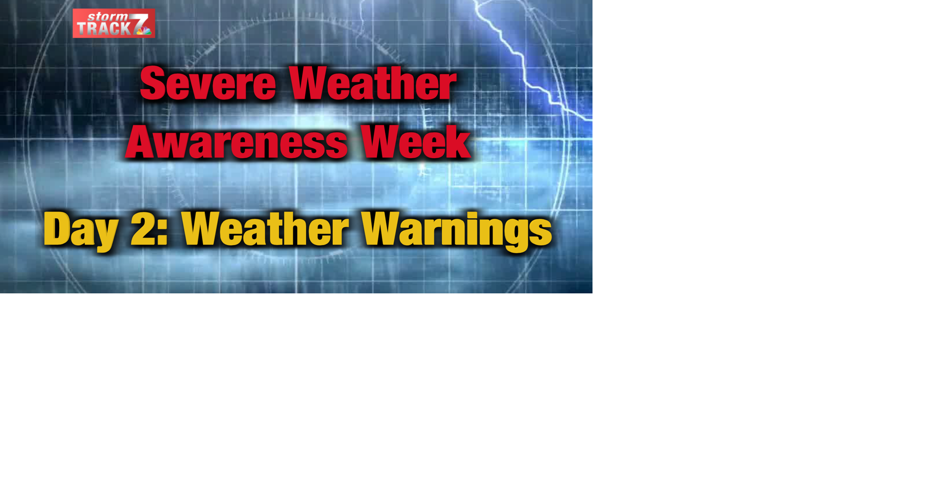 Severe Weather Awareness Week day 2: Warnings | Schnack's Weather Blog ...