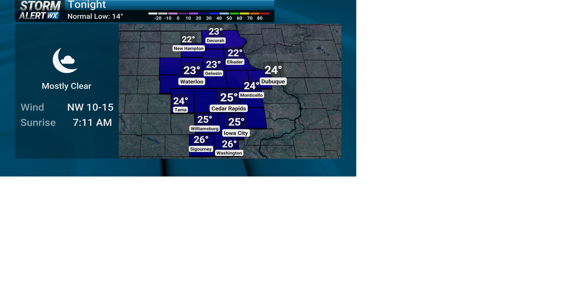 TRACKING: Sunshine Wednesday | Forecast | kwwl.com