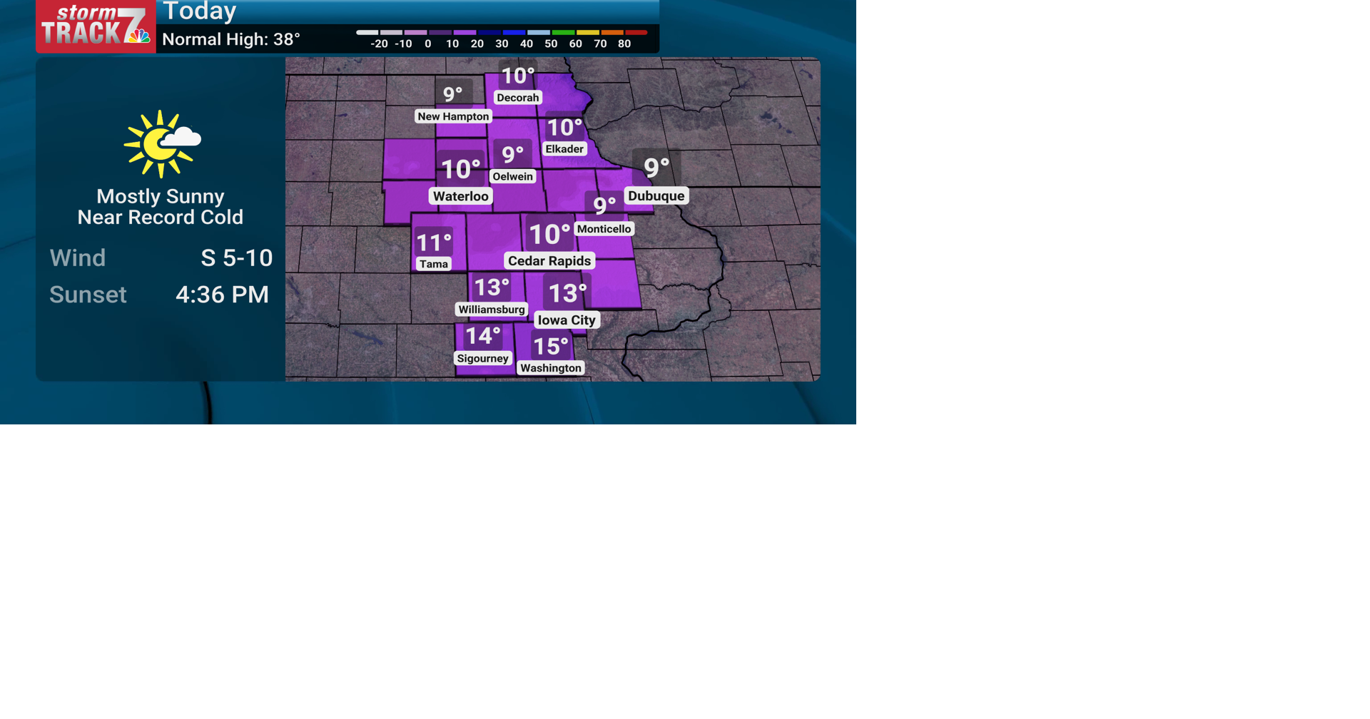 TRACKING: A cold day today; weekend snow still on track | Forecast ...