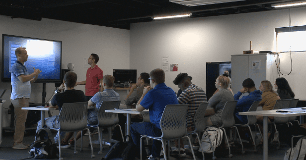 WATERLOO CAREER CENTER: High school students flood new classrooms ...