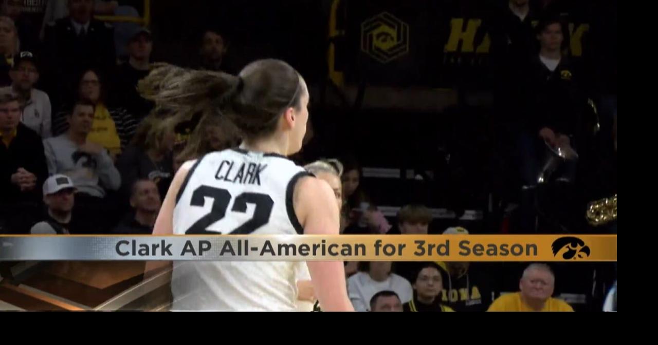 Caitlin Clark named First-Team Associated Press All-American | Video | kwwl.com