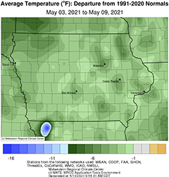 Latest Iowa crop report shows 86-percent of corn now planted, 67 ...