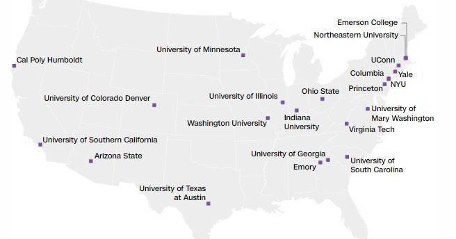 Map: Where university protesters have been arrested across the United ...