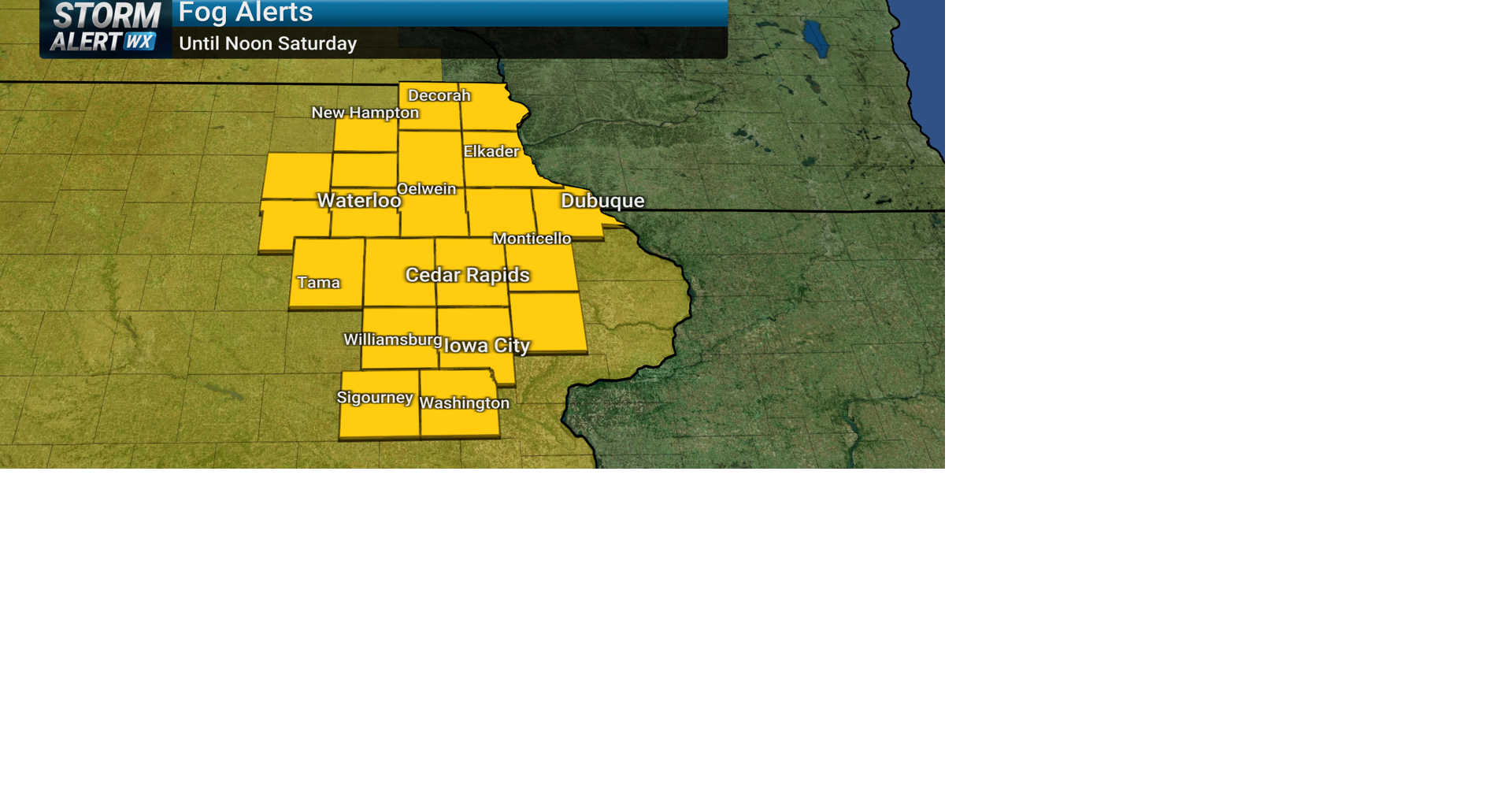 TRACKING: Big weather change Sunday | Forecast | kwwl.com