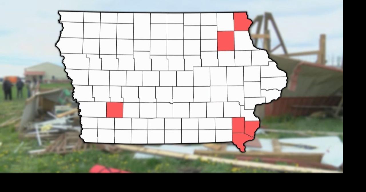 Governor Reynolds issues Disaster Proclamation for 6 counties following ...