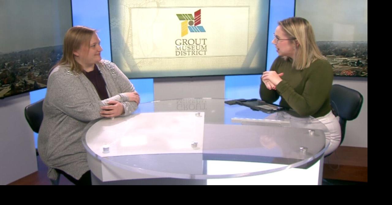 Jenny Bowser with Waterloo’s Grout Museum District - KWWL News at Noon ...