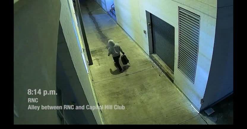 WATCH: FBI releases new security footage showing RNC, DNC pipe bomb ...