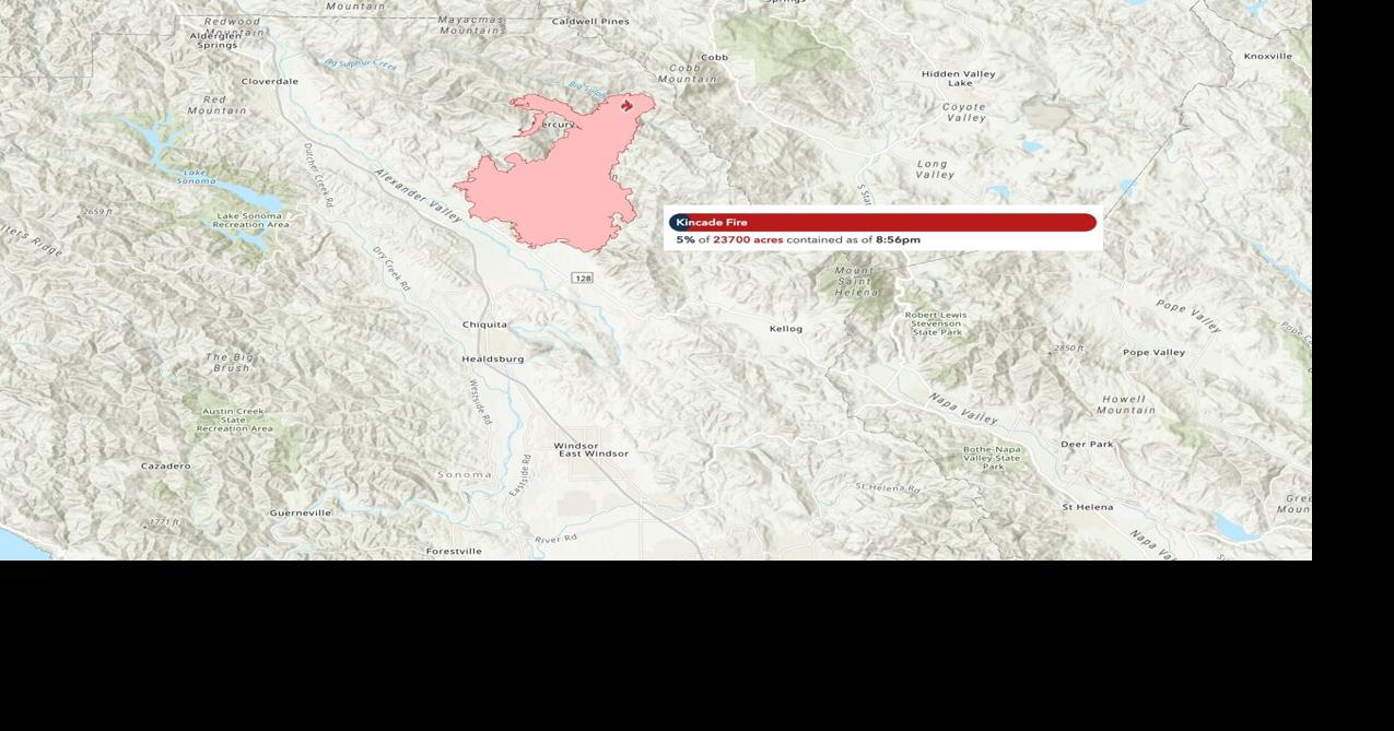 Kincaid Fire in California | Schnack's Weather Blog | kwwl.com