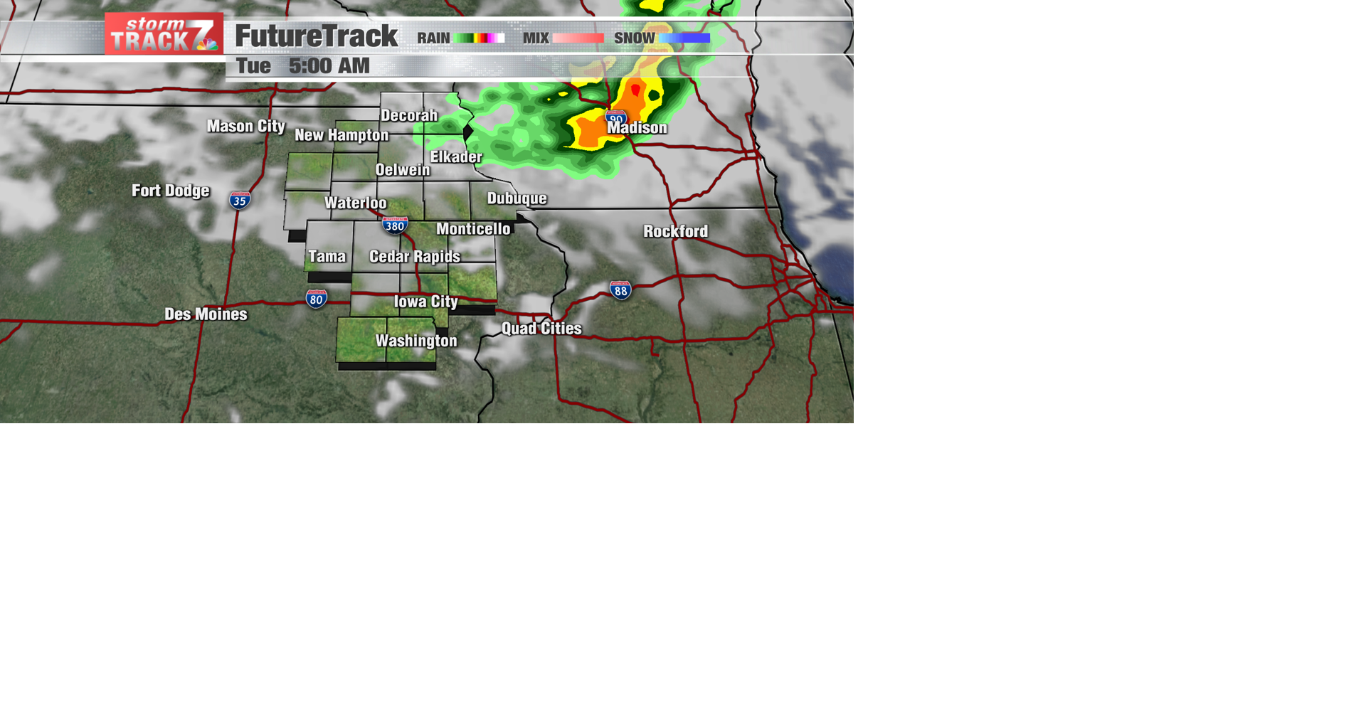 TRACKING: A stormy week ahead | Archive | kwwl.com