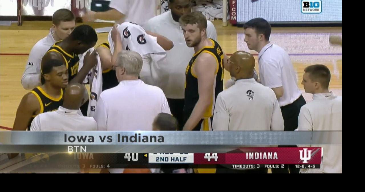 Iowa Hawkeye Men fall 74-68 at Indiana | News | kwwl.com