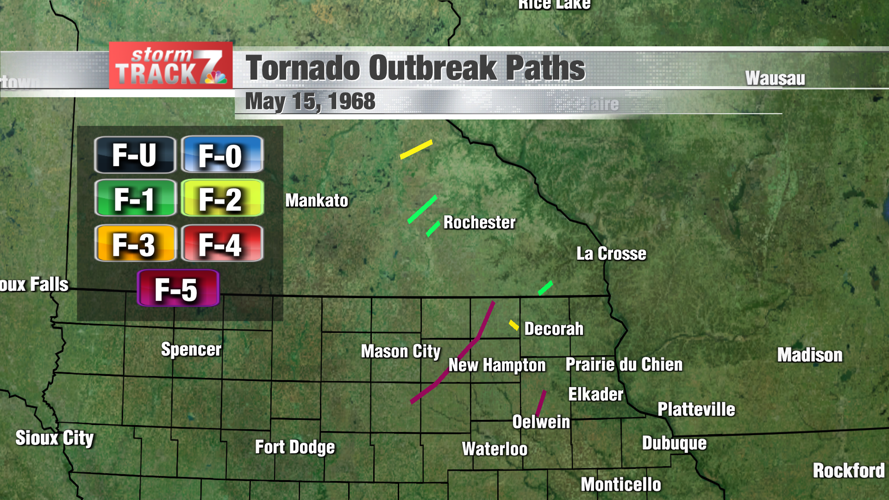 The tornado outbreak of May 15, 1968 | Schnack's Weather Blog | kwwl.com