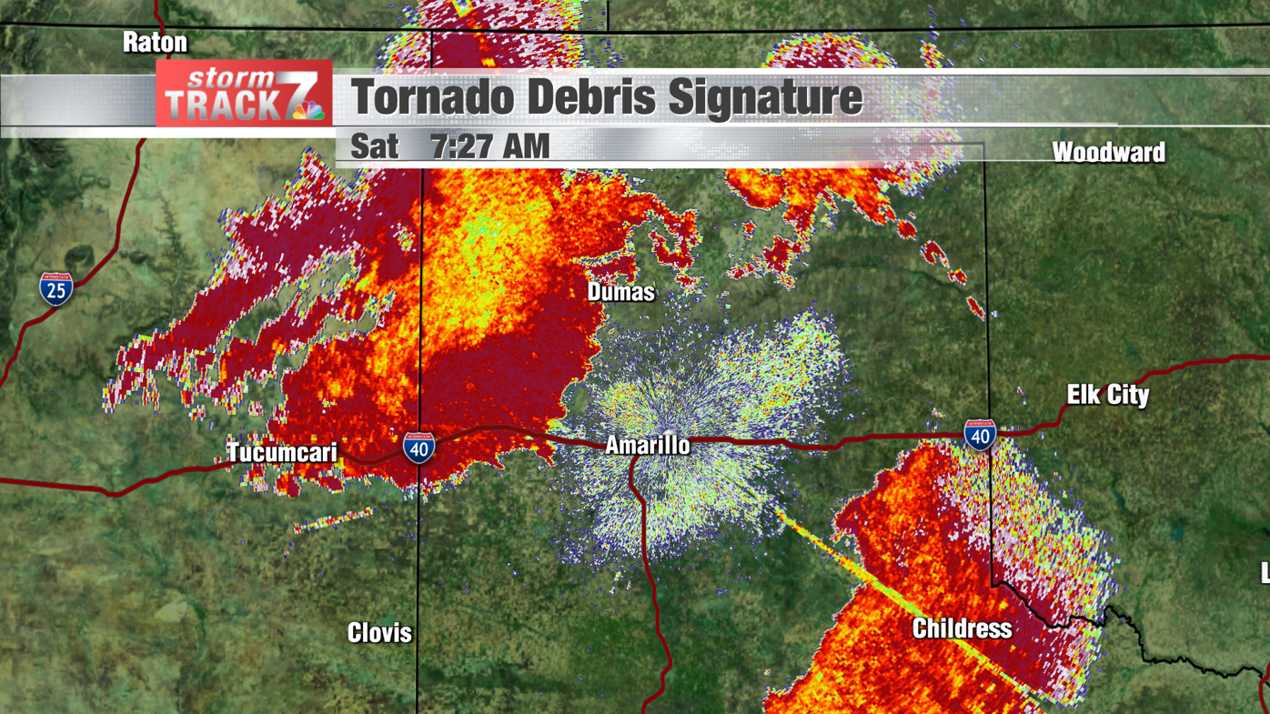 tornado debris ball