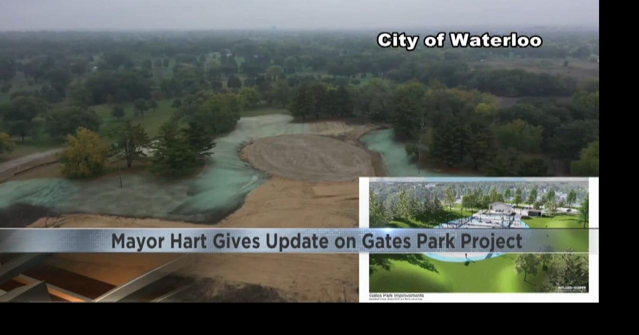 Waterloo Mayor Hart shares progress of Gates Park Project | Video ...