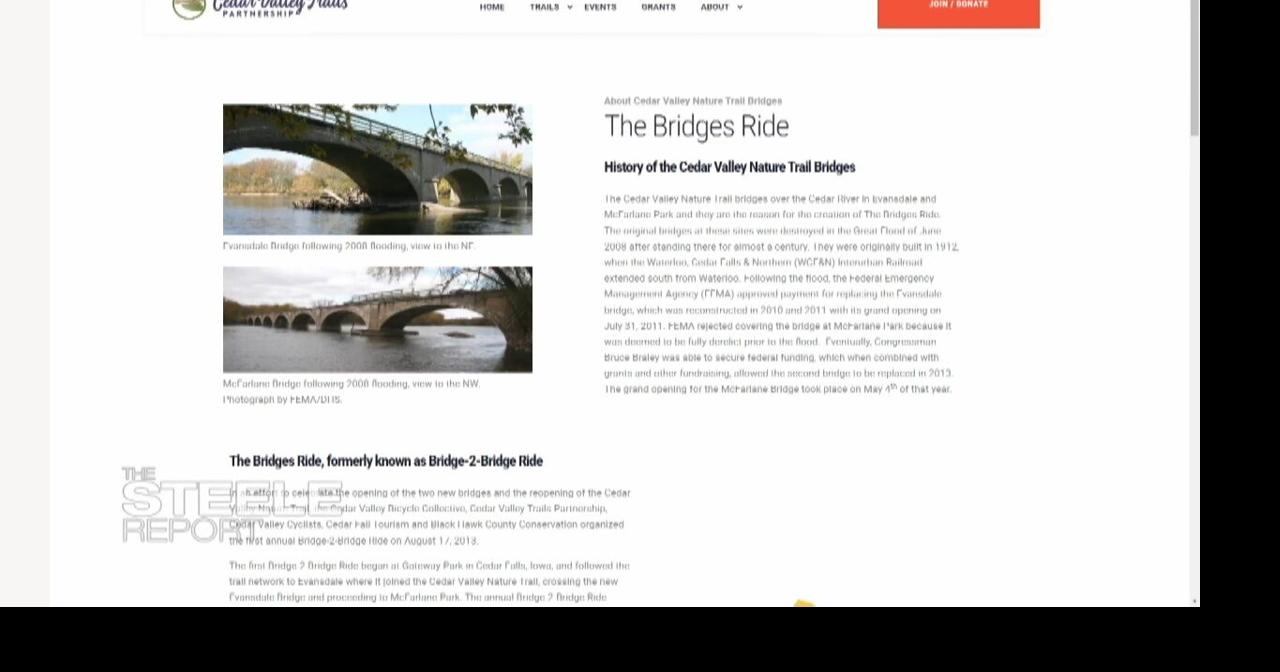Bridges Bike Ride returns to the Cedar Valley, Saturday, June 3 ...