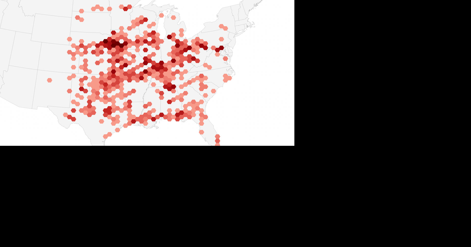 Tracking destructive and deadly tornadoes in the US, in maps and charts ...
